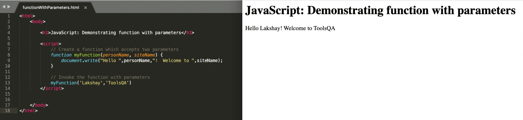 What Is Functions In Javascript And How To Define And Call Functions 9050